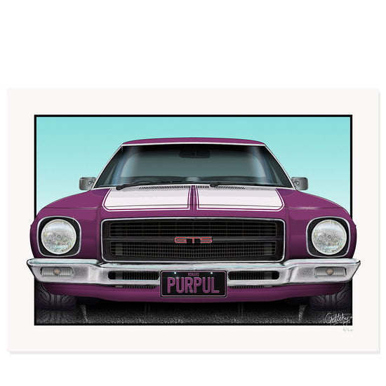 Holden HQ Monaro Purr Pull GTS Auto Art Man Cave Artwork – Geltchy
